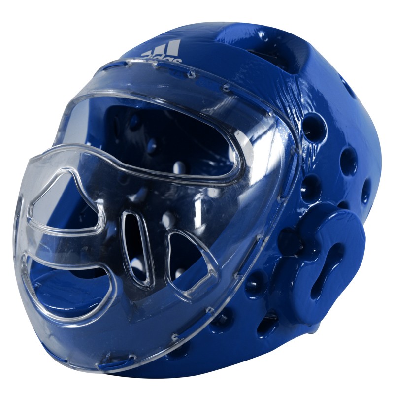 adidas Taekwondo Helmet with Visor blue – Daisho